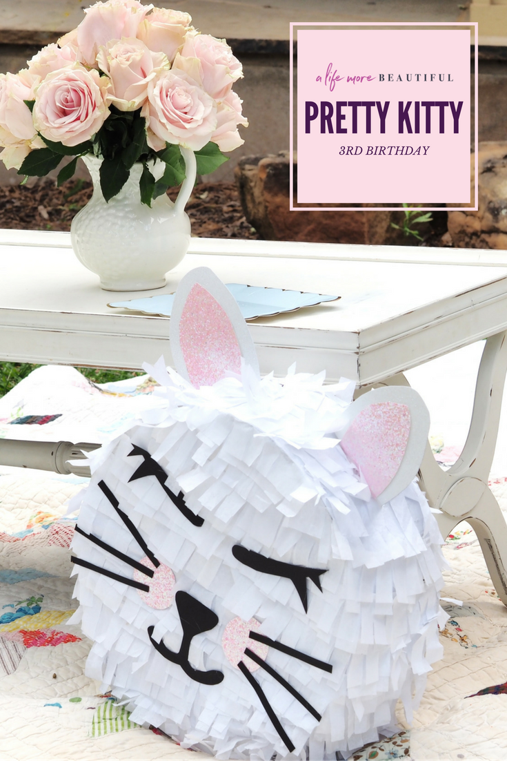 A pretty kitty 3rd birthday celebration - A Life More Beautiful